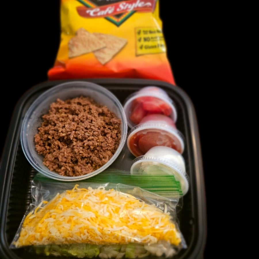 Personal nacho kit Delivery 10.28 | Mangia Catering*Express *Grazing